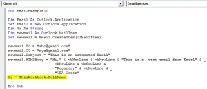 VBA Send Email From Excel | How to Send Emails From using Excel VBA?