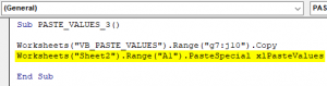 VBA Paste Values | How to Use Paste Values Function in Excel VBA?