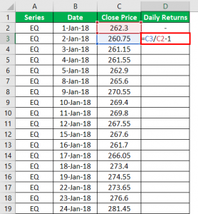 Volatility Formula | Calculator (Examples With Excel Template)