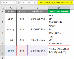 Line Break in Excel | How to Insert Line Break in Excel?
