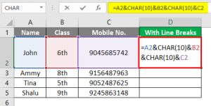 Line Break in Excel | How to Insert Line Break in Excel?