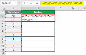 PRODUCT Function in Excel | How to Use PRODUCT Function in Excel?