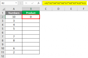 PRODUCT Function in Excel | How to Use PRODUCT Function in Excel?