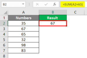 How to Sum Multiple Rows in Excel | Different Ways to Sum Multiple Rows