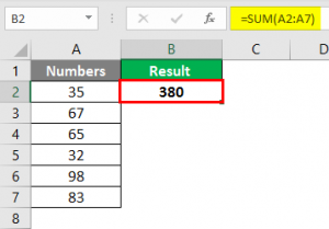 How to Sum Multiple Rows in Excel | Different Ways to Sum Multiple Rows
