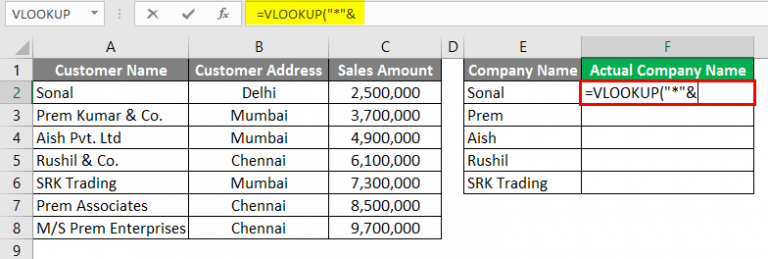 Wildcard in Excel | How to Use Wildcard Characters in Excel? (With Types)