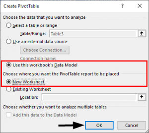 Data Model in Excel | Creating Tables Using the Data Model Feature