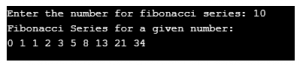 Fibonacci Series in C | Programm to Display Fibonacci Series using Loops