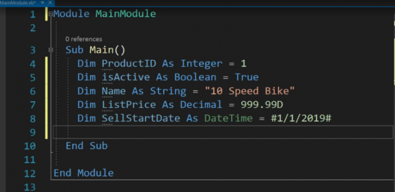VB.Net Data Types | A Quick Glance of Various VB.Net Data Types
