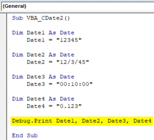 VBA CDate | How to Use CDate Function in Excel Using VBA Code?
