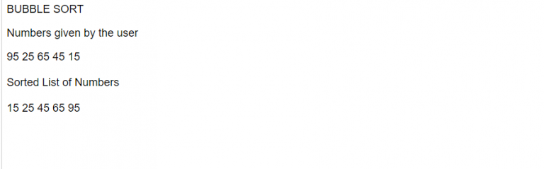 Bubble Sort In Javascript Working Of Bubble Sort In Javascript