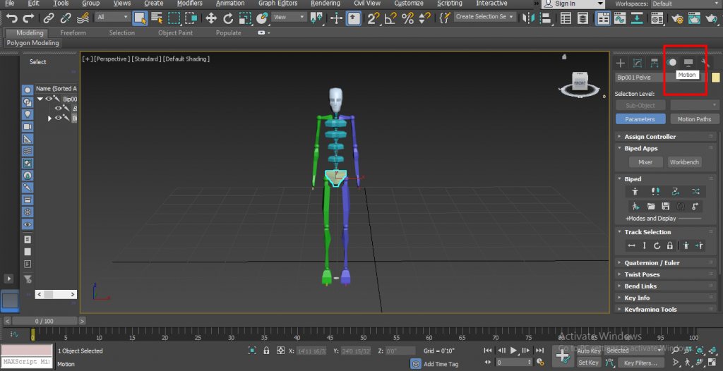 Biped in 3ds Max | Animating and Rigging Character Model using Biped