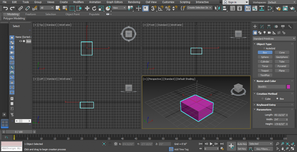 3D Max Models | Setting Parameters & Steps for Creating 3D Max Models