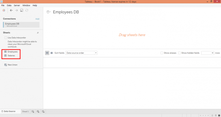 Tableau Joins | Types of Joins in Tableau and their Application