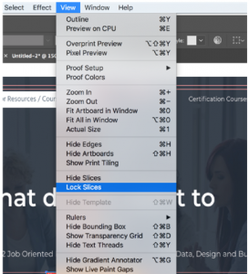 Slice Tool in Illustrator | Tutorials on How to Use the Slice Tool in ...