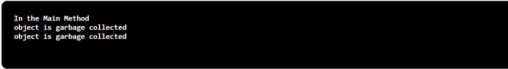 Destructor in Java | Methods of Destructor in Java with Examples