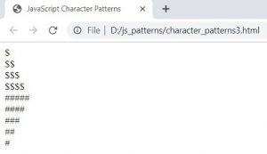 Patterns in JavaScript | 3 Amazing Types of Patterns in JavaScript