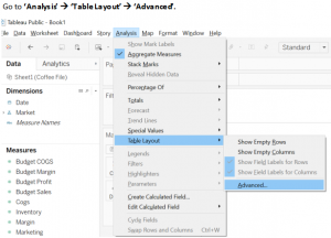 CrossTab in Tableau | Complete Understanding Of CrossTab in Tableau