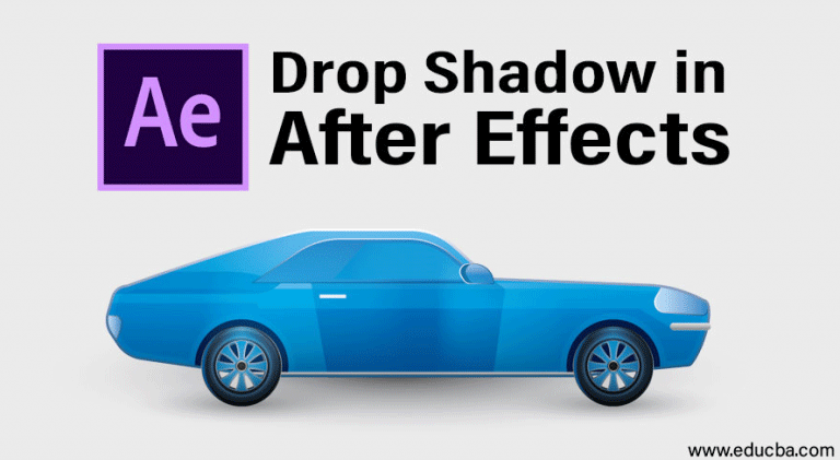 Drop Shadow In After Effects Animating Model Using Shadow Effects
