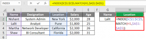 Index Match Function in Excel | How to Use Index Match function in Excel?