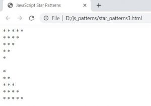 Patterns in JavaScript | 3 Amazing Types of Patterns in JavaScript