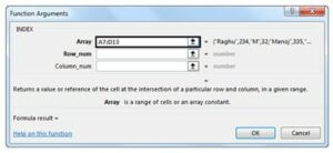 Index Function in Excel: Comprehensive Guide | EDUCBA