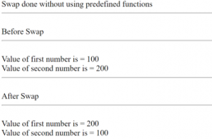 Swapping in PHP | How To Swap Two Or Three Number Program in PHP?