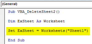VBA Delete Sheet | How to Delete Sheet in Excel VBA?