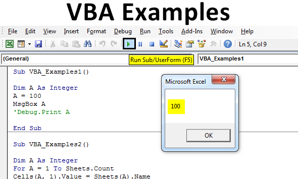 VBA Examples Top 4 VBA Macro Excel Examples For Beginners
