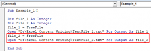 VBA FreeFile | How to Use the FreeFile Function in Excel VBA?