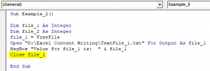 VBA FreeFile | How to Use the FreeFile Function in Excel VBA?