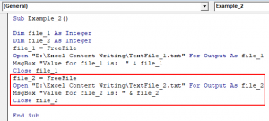VBA FreeFile | How to Use the FreeFile Function in Excel VBA?