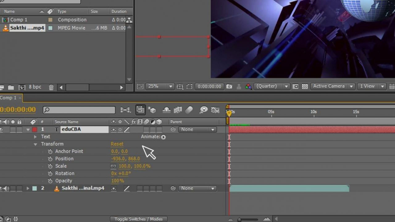 Adding Keyframes in After Effects | Using Mask Animation for Keyframes
