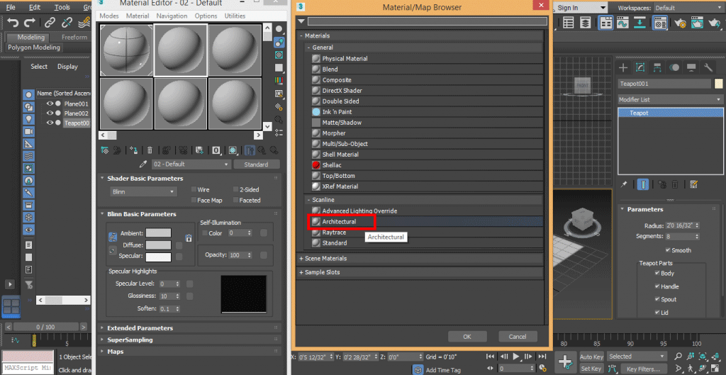 Rendering in 3ds Max | Creating Render Setup for 3D Objects