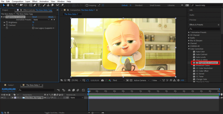 Color Correction in After Effects | Color Correction and Balancing an ...