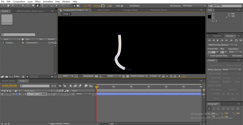 2D After Effects Animation | Animating Cartoon Character in 2D AfterEffects