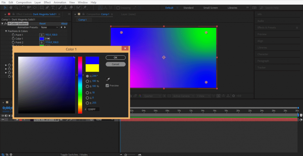 Background in After Effects | Learn How to Edit and Animate Background