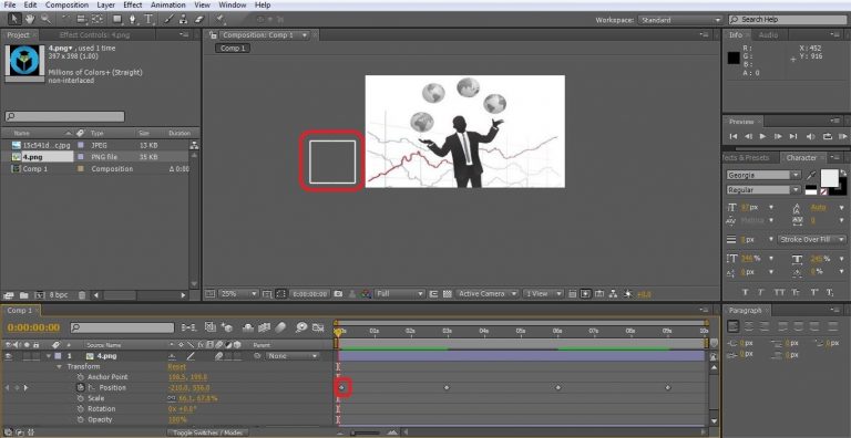 KeyFrames in After Effects | Steps to Add Keyframes in After Effects