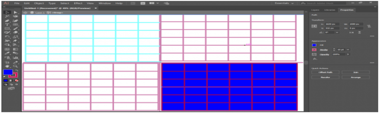 Illustrator Grid Tool | Using Grid Tools in Drawings for Effective Pattern