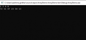 Arrays in C# | How to Create, Declare, Initialize the Arryas With Examples
