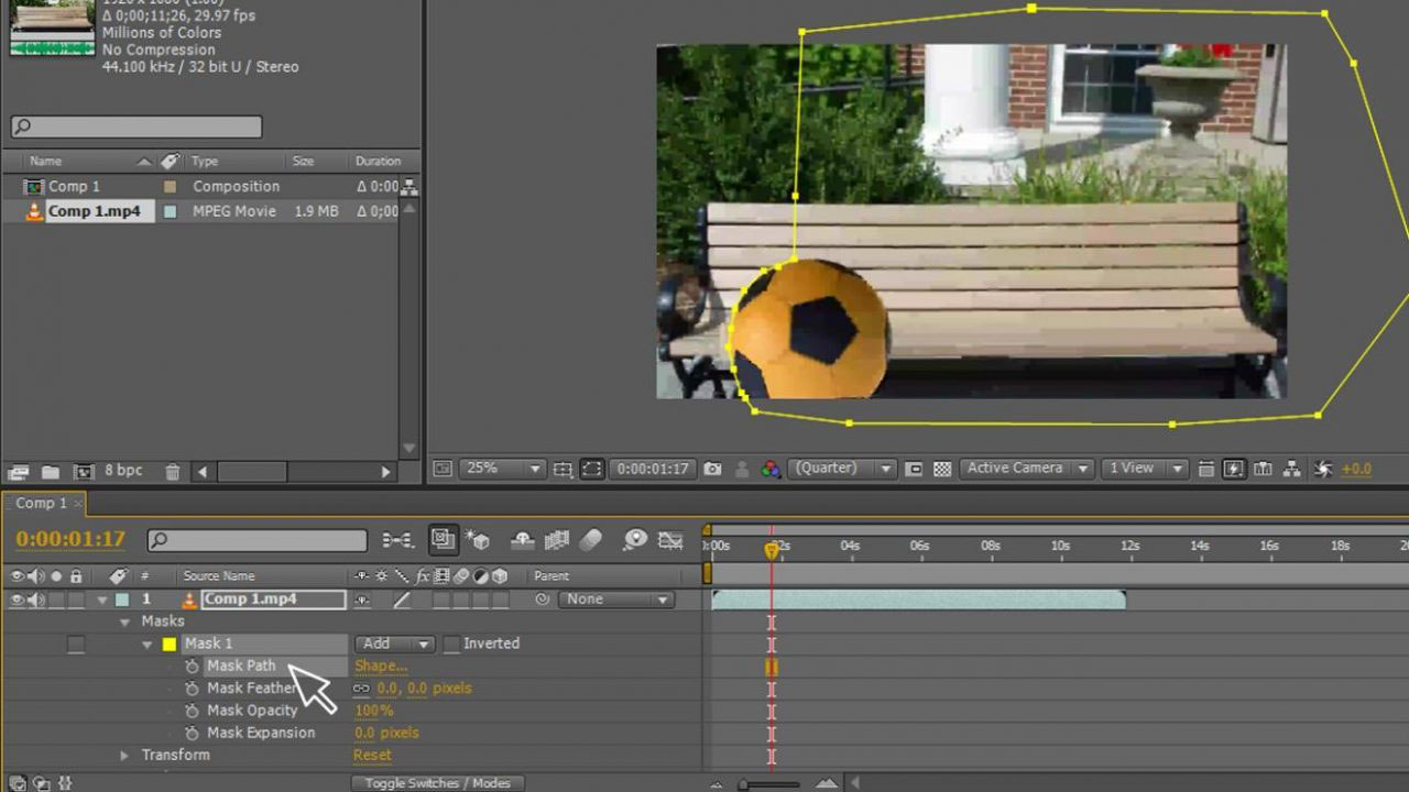 Mask in After Effects | Steps for Masking Images in After Effects