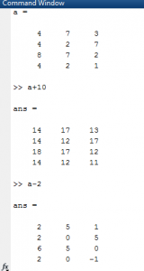 Matrix in Matlab | Matrix Formation | Operations on Matrix
