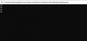 Arrays in C# | How to Create, Declare, Initialize the Arryas With Examples