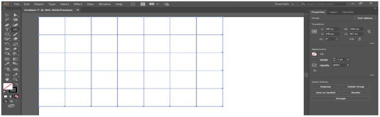 Illustrator Grid Tool | Using Grid Tools in Drawings for Effective Pattern