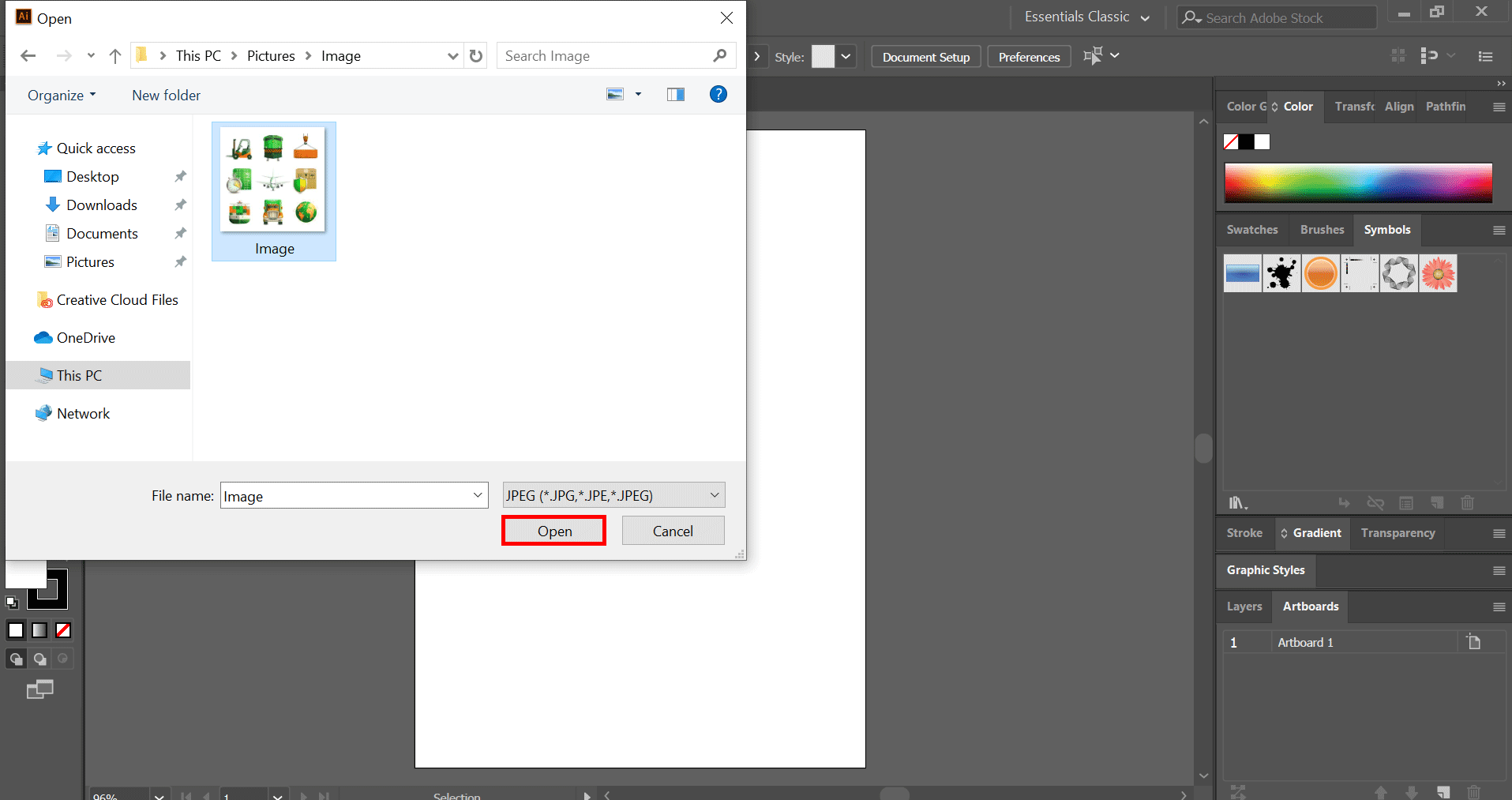 Insert Image In Illustrator How To Insert Or Import Images In 