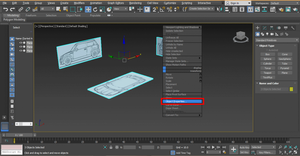 Car Modeling in 3ds Max | Designing and Setting Unit for Car Modeling