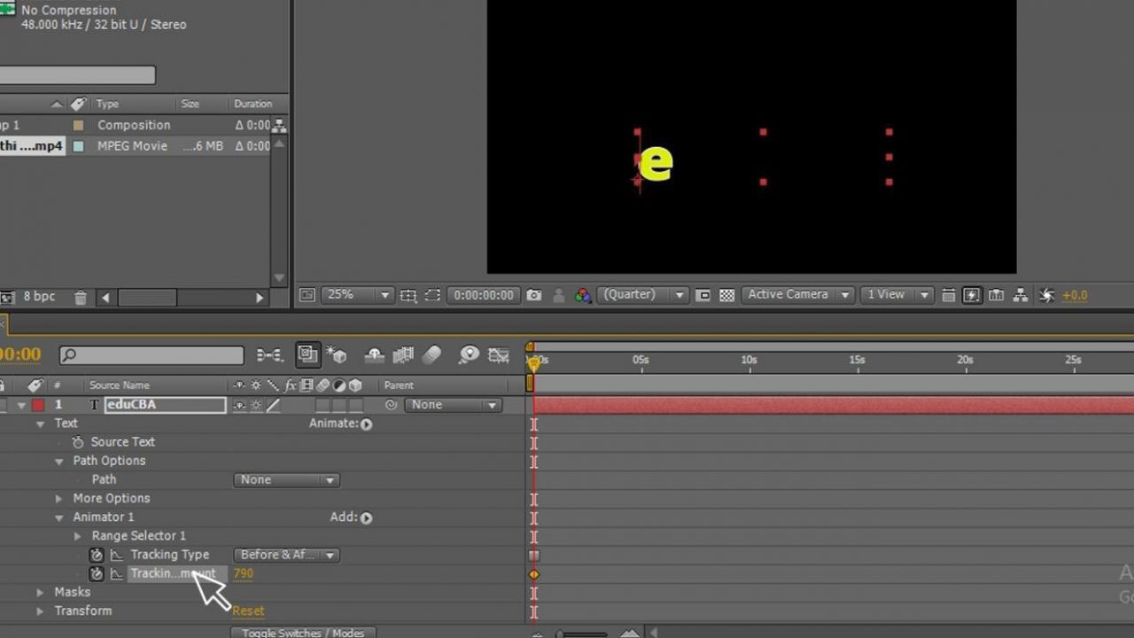 Adding Keyframes in After Effects | Using Mask Animation for Keyframes
