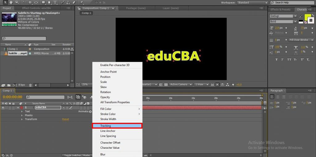 Adding Keyframes In After Effects Using Mask Animation For Keyframes