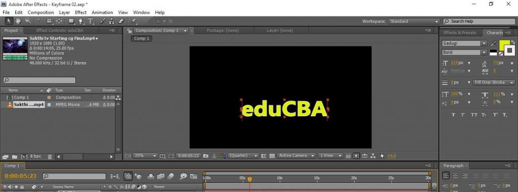 Adding Keyframes in After Effects | Using Mask Animation for Keyframes