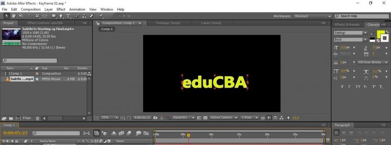 Adding Keyframes in After Effects | Using Mask Animation for Keyframes
